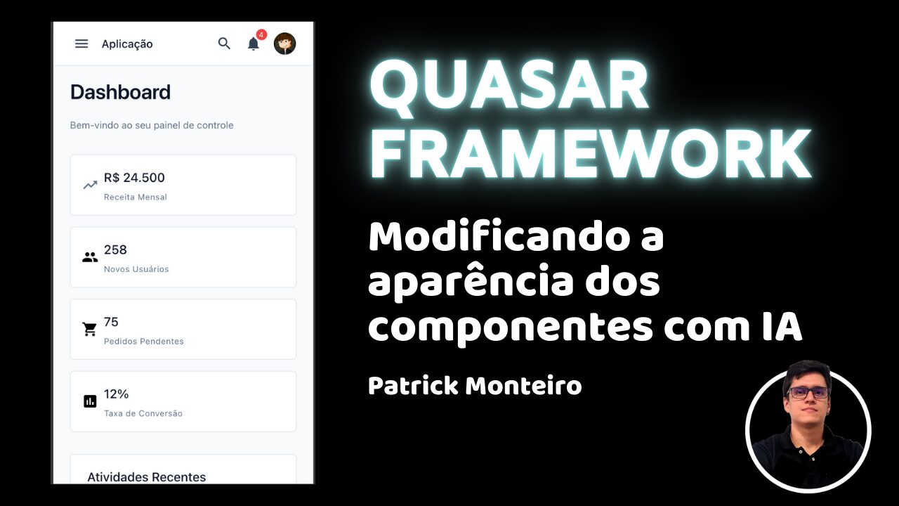 Tutorial: Personalizando o Quasar Framework com o Visual do Shadcn para um Blog
